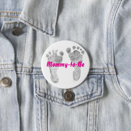 Mommy-to-Be Button | Zazzle