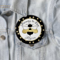 Mommy to Bee Gold Confetti Button | Zazzle