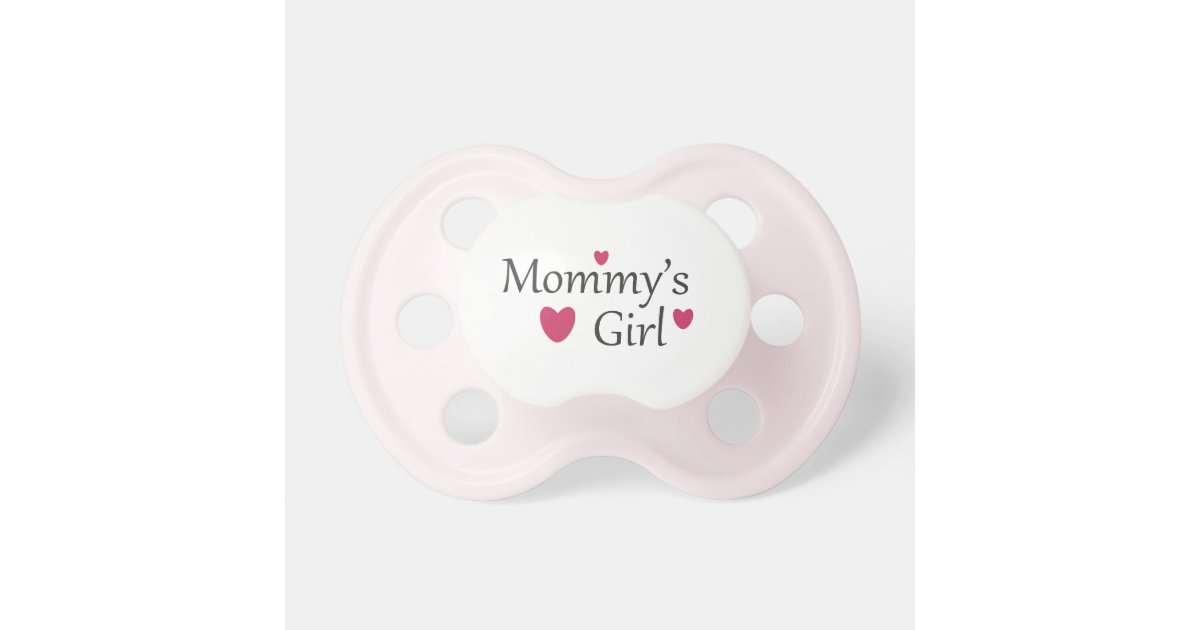 Mommys Girl Pacifier | Zazzle