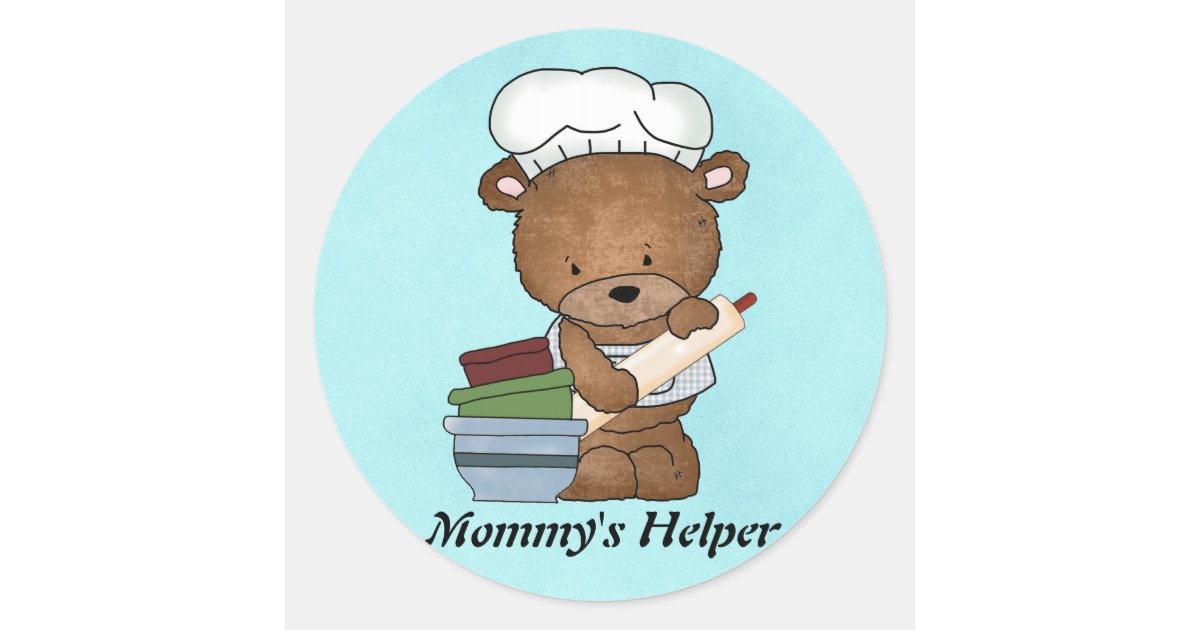 Mommy's Helper sticker | Zazzle