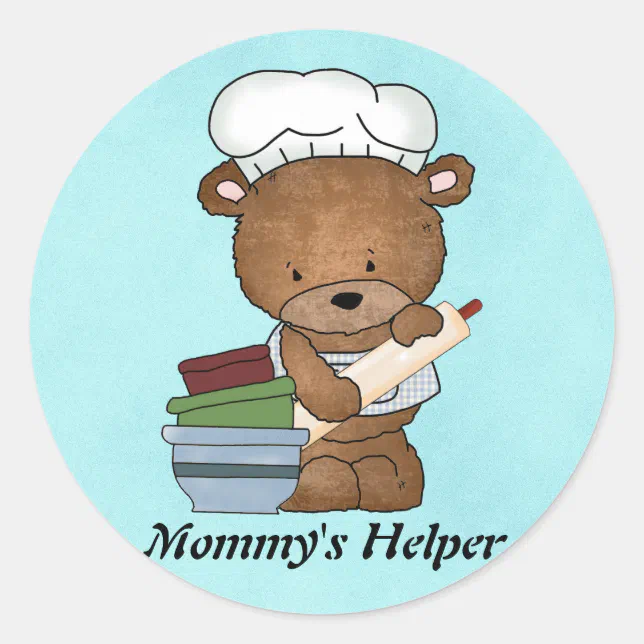 Mommy's Helper sticker | Zazzle