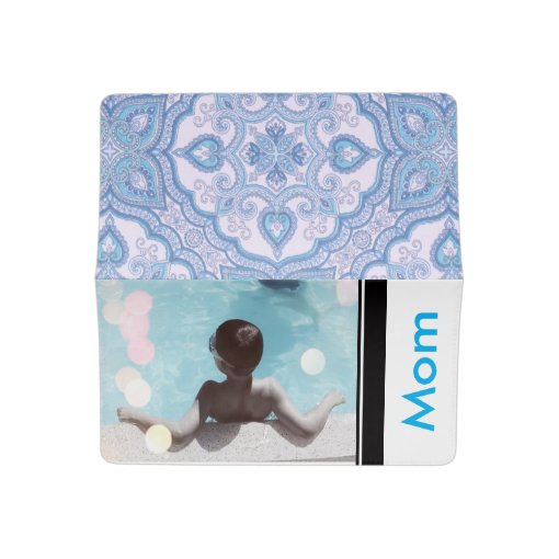 Mom's Photo Checkbook Cover Template | Zazzle
