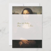 Mona Lisa Art Exhibits Invitations | Zazzle