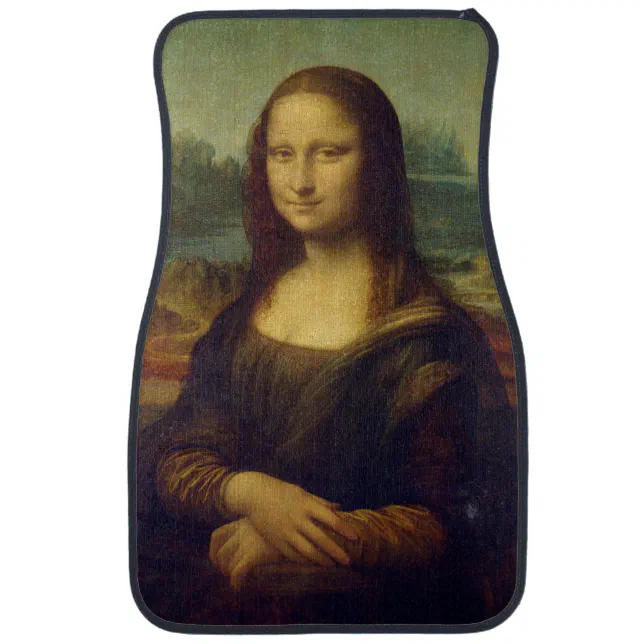 Mona Lisa Car Mat | Zazzle