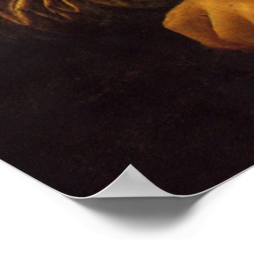 Mona Lisa Comes As Santa Claus Poster | Zazzle