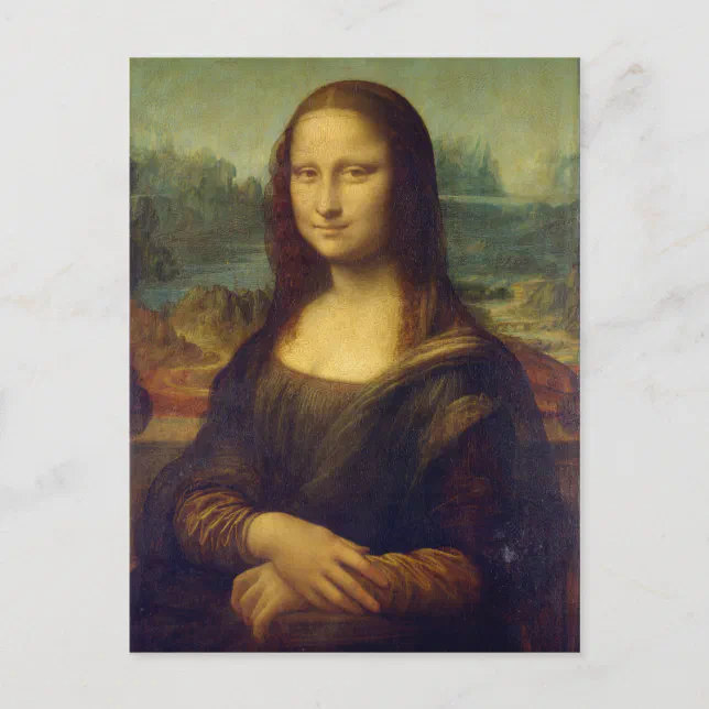 Mona Lisa Postcard | Zazzle