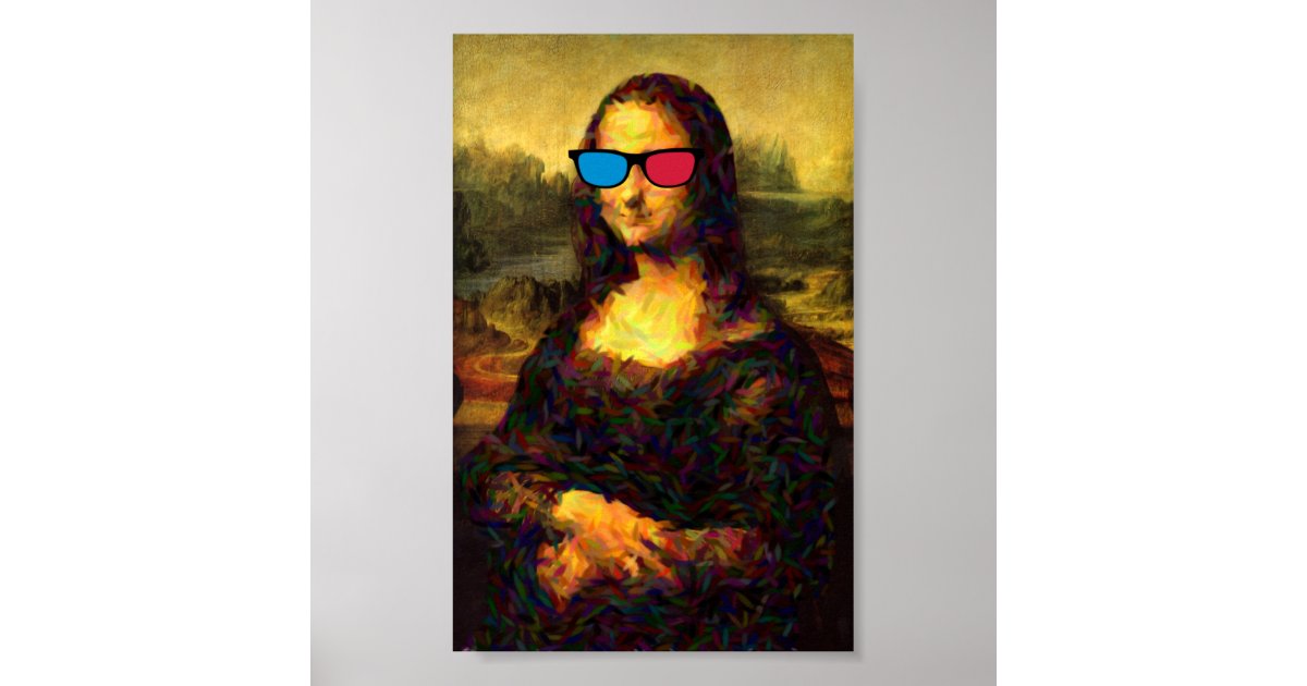 mona lisa poster | Zazzle