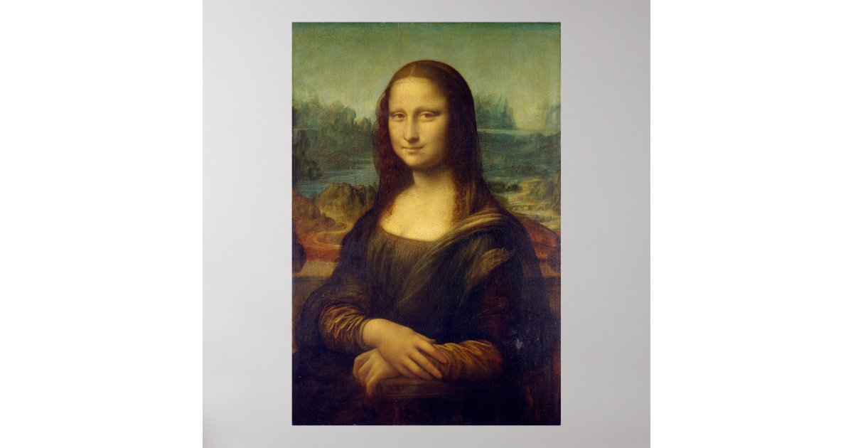 Mona Lisa Poster | Zazzle