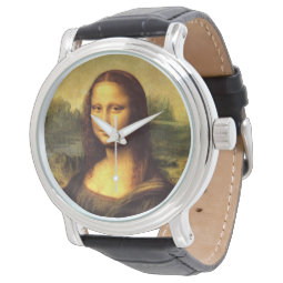 Mona Lisa Template Wristwatch | Zazzle