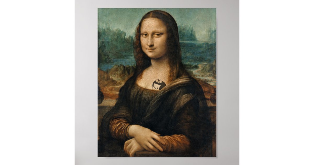 Mona Lisa, Updated Print | Zazzle