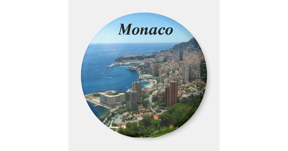 Monaco france magnet | Zazzle
