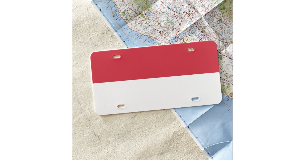 Monaco License Plate | Zazzle