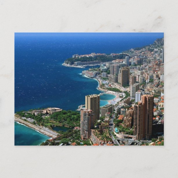 Monaco Postcards - No Minimum Quantity | Zazzle