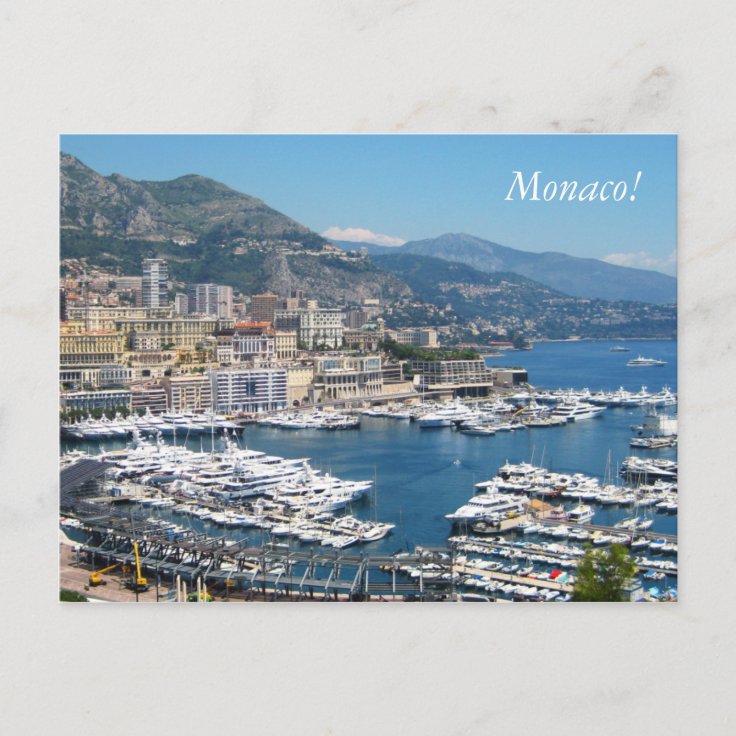 Monaco Postcard | Zazzle