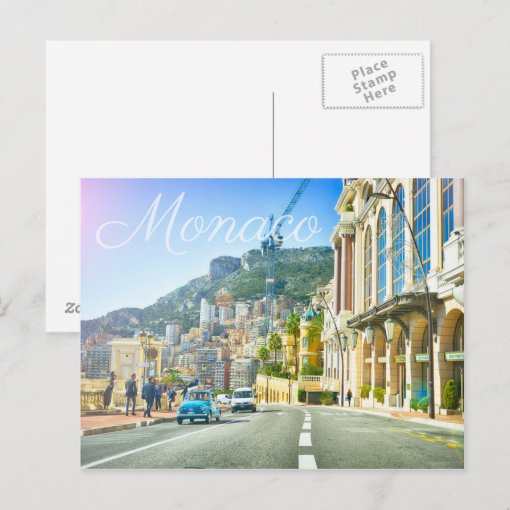 Monaco Postcard | Zazzle