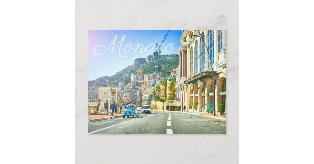 Monaco Postcard | Zazzle