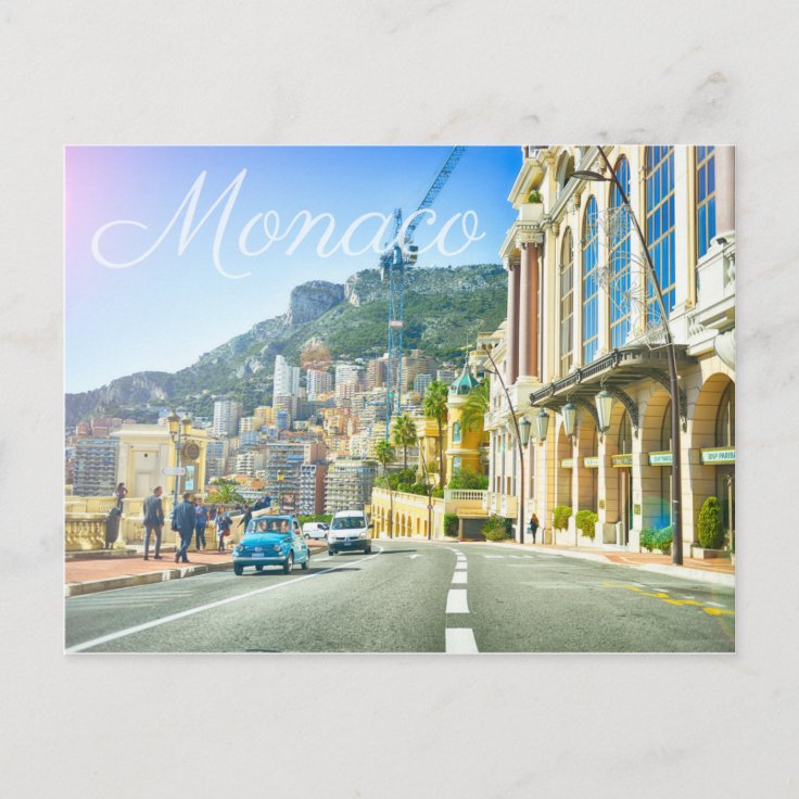 Monaco Postcard | Zazzle