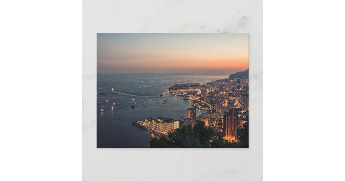 Monaco Postcard | Zazzle