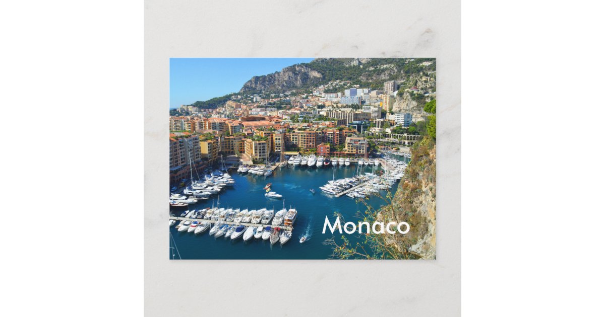 Monaco Postcard | Zazzle