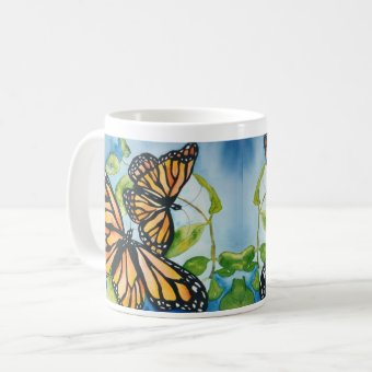 monarch butterflies mug | Zazzle