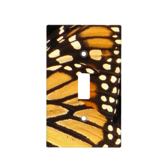 Monarch Butterfly Abstract Light Switch Cover | Zazzle
