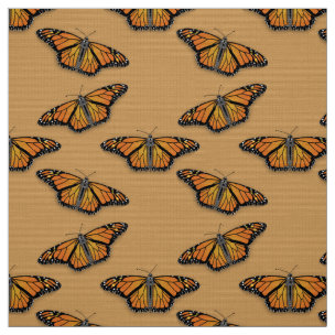Monarch Butterfly Fabric | Zazzle