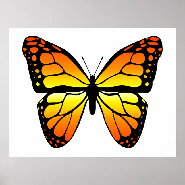 Monarch Butterfly Poster | Zazzle