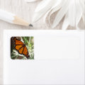 Monarch Butterfly Return Address Labels | Zazzle