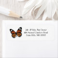 Monarch Butterfly Return Address Labels Stickers | Zazzle