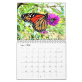 Monarch Butterfly Wall Calendar | Zazzle