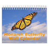 Monarch Butterfly Wall Calendar | Zazzle