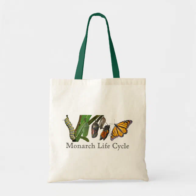 MONARCH LIFE CYCLE TOTE BAG | Zazzle
