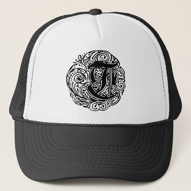 Letter T Hats & Caps | Zazzle