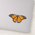 Monard butterfly sticker | Zazzle