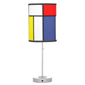 Mondrian Art Table Lamp | Zazzle