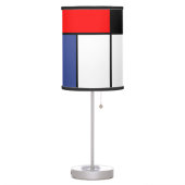 Mondrian Art Table Lamp | Zazzle