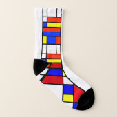 Mondrian - Composition II - Art Socks | Zazzle