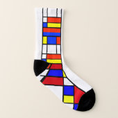 Mondrian - Composition II - Art Socks | Zazzle