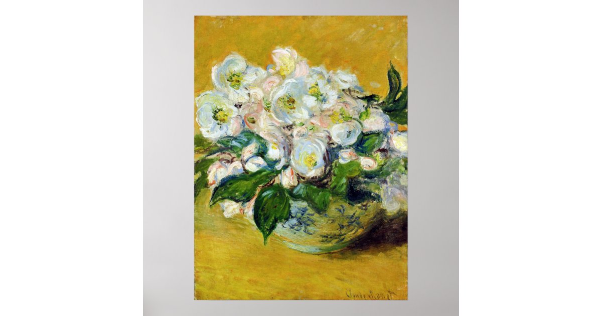 Monet France Impressionist People Christmas The Ro Poster | Zazzle