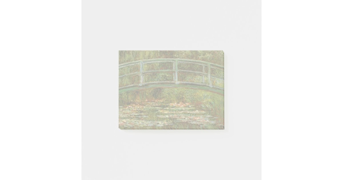 Monet French Japanese Bridge Giverney Post-it Notes | Zazzle
