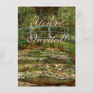 Monet Invitations | Zazzle