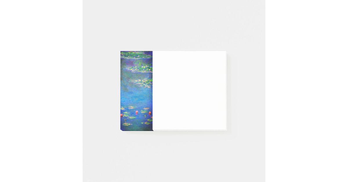 Monet Water Lilies 1906 Post-it Notes | Zazzle