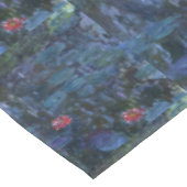 Monet Water Lilies and Reflections of a Willow Tablecloth | Zazzle