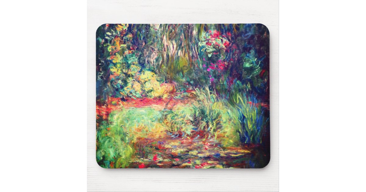 Monet Water Lily Pond Mouse Pad | Zazzle