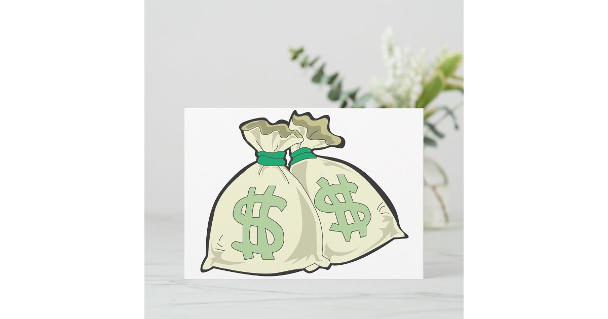 Money Bags Invitations | Zazzle