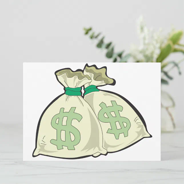 Money Bags Invitations | Zazzle