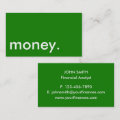 Money Business Card | Zazzle