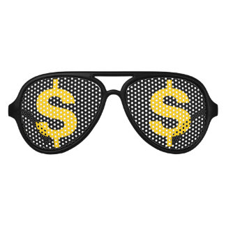 Dollar Sign Sunglasses & Eyewear | Zazzle