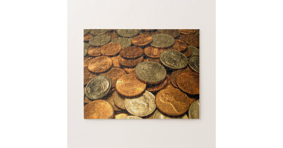 MONEY JIGSAW PUZZLE | Zazzle