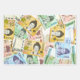 MONEY! MONEY! MONEY! Korean Currency Wrapping Paper Sheets | Zazzle